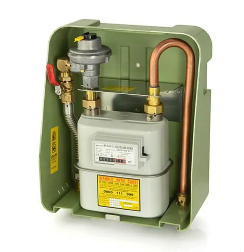 Caravan Gas Meter Box Full Assembly Complete LPG Kit G4 Meter Regulator ...