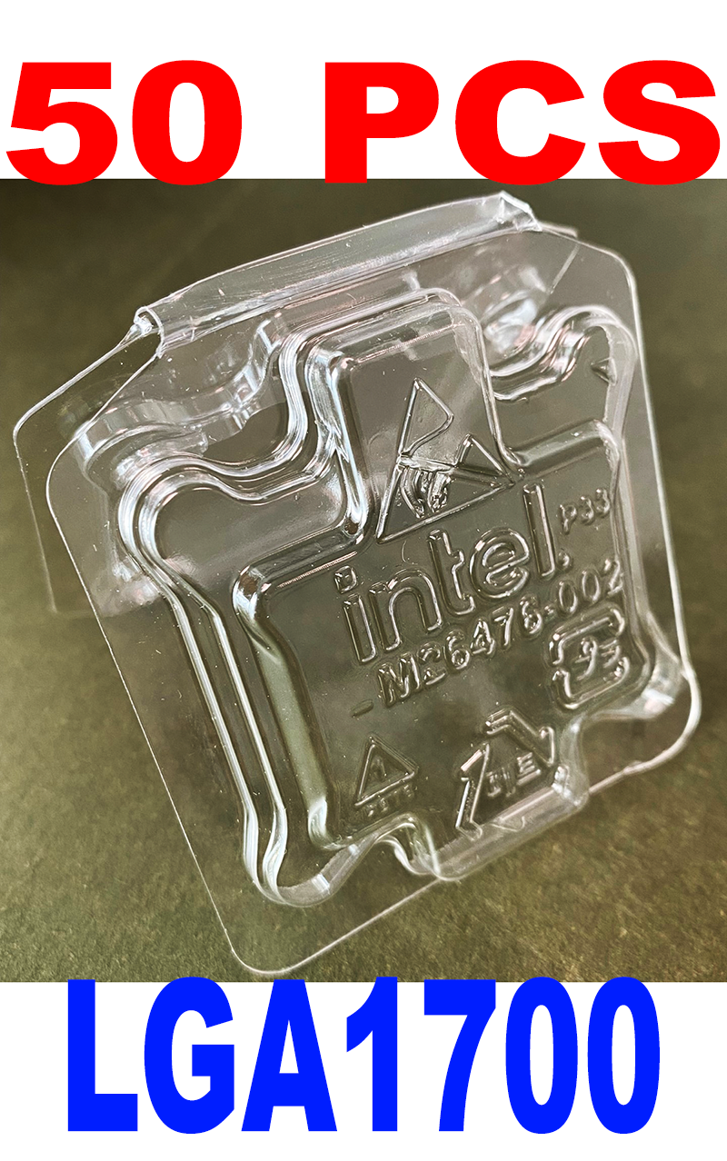 50 PCS Intel Original Clam Shell LGA1700 CPU Protective Case | eBay