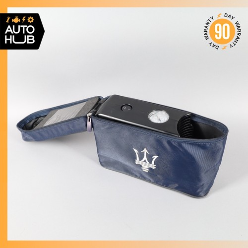 02-19 Maserati GranTurismo Quattroporte Trunk Spare Tire Air Compressor ...