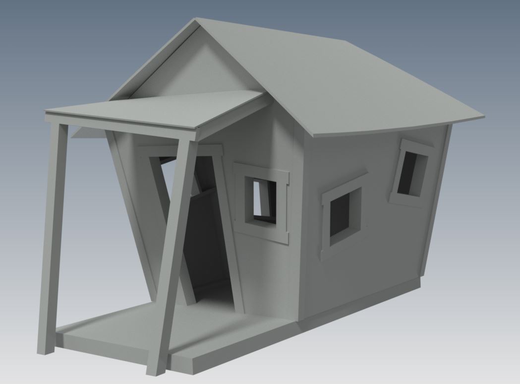 Kids Crooked House Plans
