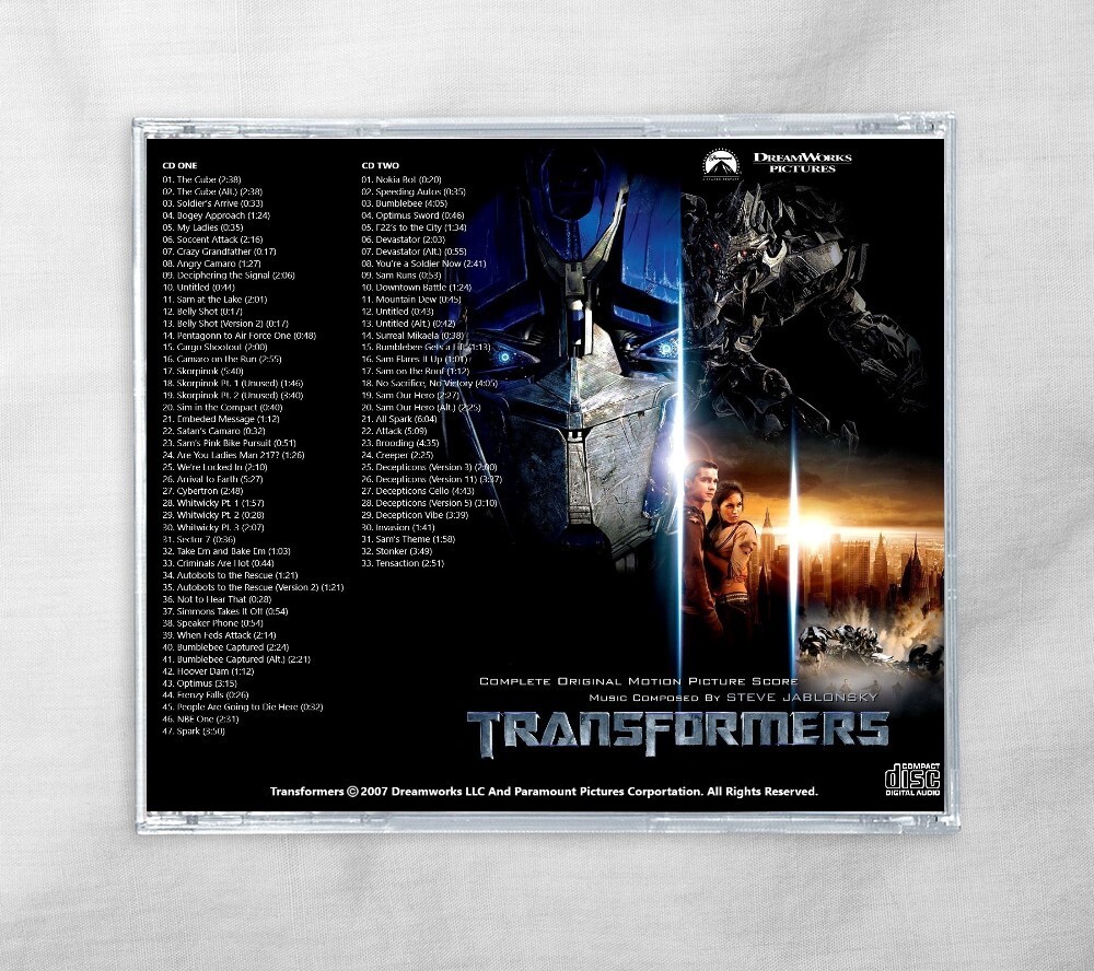 Transformers Complete Score 2CD Steve Jablonsky | eBay