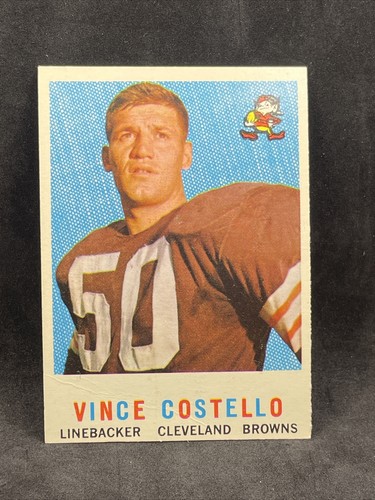 1959 Topps Vince Costello #158 Rookie RC | eBay