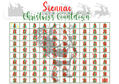 Countdown Number Charts Days Of School Countdown Place Value Chart