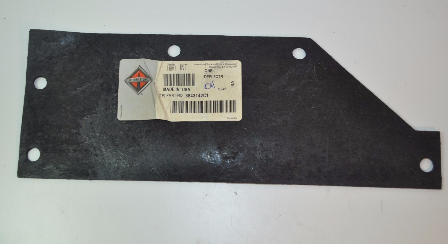 International Navistar Rubber Deflector Part# 3843142C1 | eBay