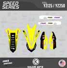 Graphics Kit for Yamaha YZ 125 250 (2015-2021) YZ125 YZ250 Speed ...