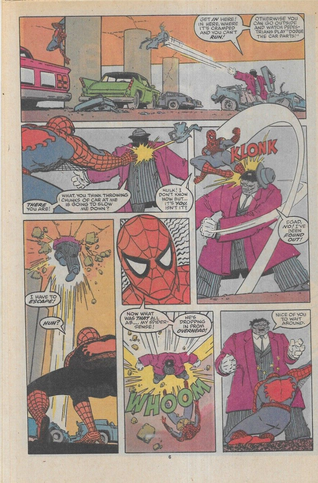 Incredible Hulk Comic 349 Copper Age First Print 1988 Peter David ...