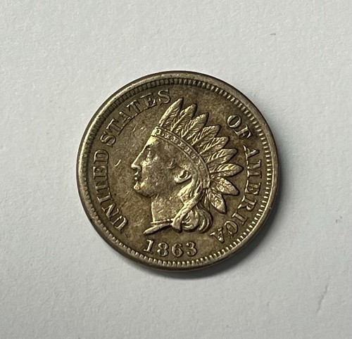 1863 Indian Head Cent Penny *EXCELLENT CONDITION* | eBay