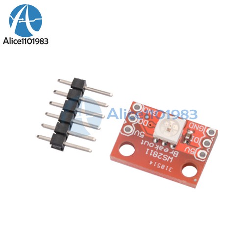 5PCS WS2812 WS2811 5050 RGB LED Breakout Module Board For arduino | eBay