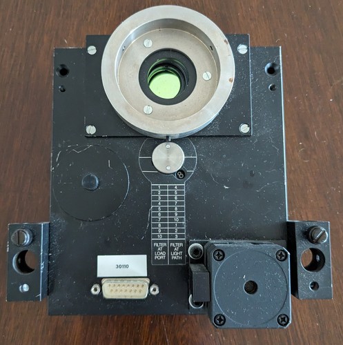 Prior Scientific Motorized Filter Wheel HF201HT Excellent Condition EUC ...