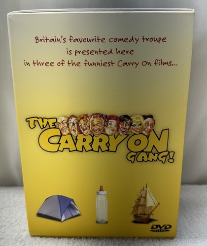 The Carry On Gang! 3 Movie Box Set DVD Set All Region British Comedy | eBay