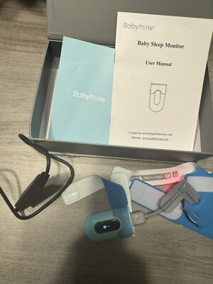 Babytone S2 Monitor Baby's Heart Rate and Oxygen Level Baby Sleep ...