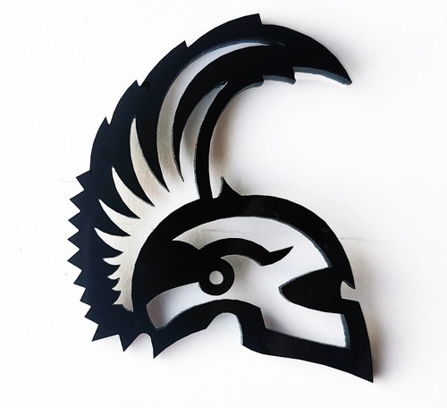 2x Knight Viking Helmet Gladiator Fender Emblem Badges for Car Auto ...