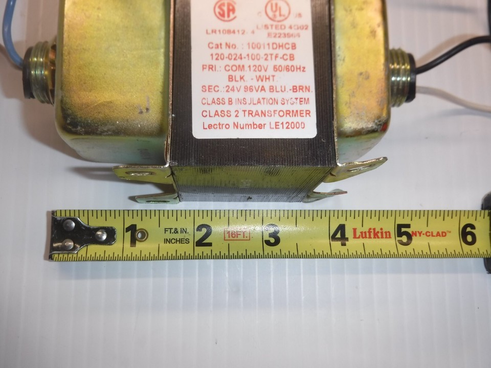 Core Components Inc. Cat No. 10011DHCB / 120-024-100-2TF-CB Transformer ...