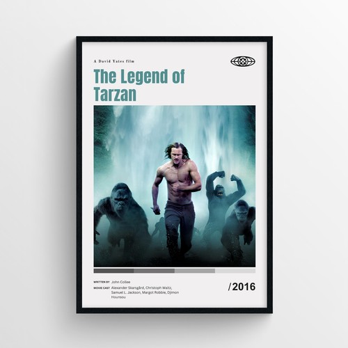 The Legend of Tarzan Movie Poster Print, Wall Art - Unframed | eBay