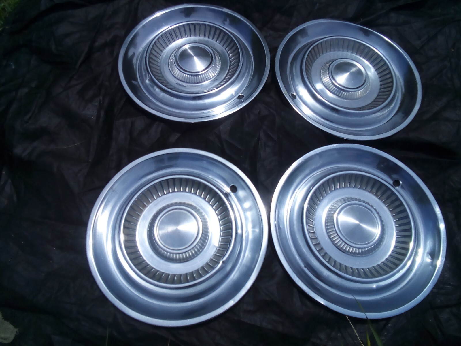1957 57 Desoto Hubcap Rim Wheel Cover Hub Cap 14" OEM USED SET 4 | eBay