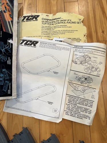 TCR Slot less Racing Lighted Blazers Jam Car Stockers Race Track 3 Cars ...