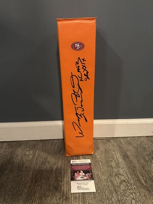 WILLIAM FLOYD SIGNED SAN FRANCISCO 49ERS TOUCHDOWN PYLON JSA COA ...