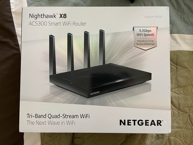 NETGEAR Nighthawk X8 AC5300 Smart WiFi Router for sale online | eBay
