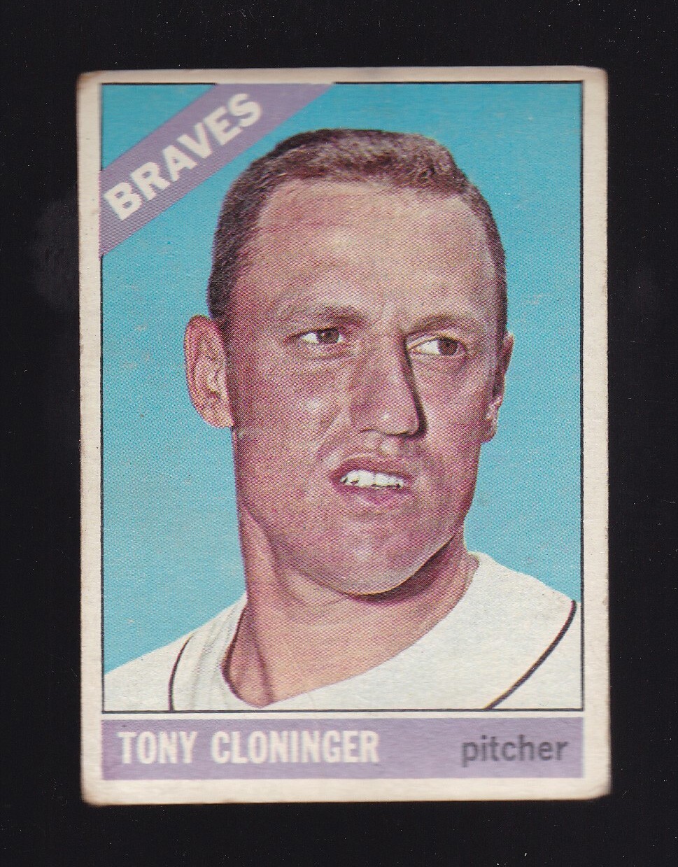 1966 Topps Tony Cloninger #10 Atlanta Braves | eBay