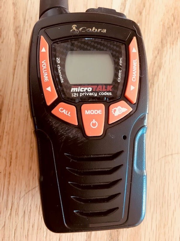 Cobra Micro Talk Walkie Talkie w/22 Channels & 23 Mile Range ...