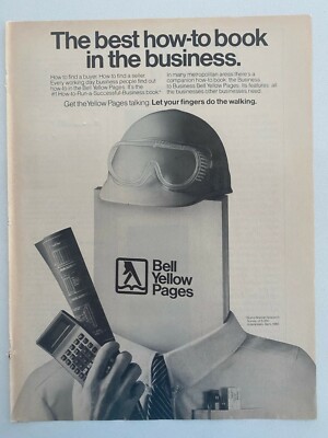 Bell Yellow Pages Business to Business Vintage 1983 Print Ad | eBay