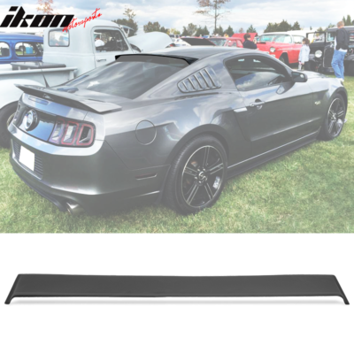 Fits 05-14 Ford Mustang Rear Roof Window Spoiler Unpainted - PUR | eBay