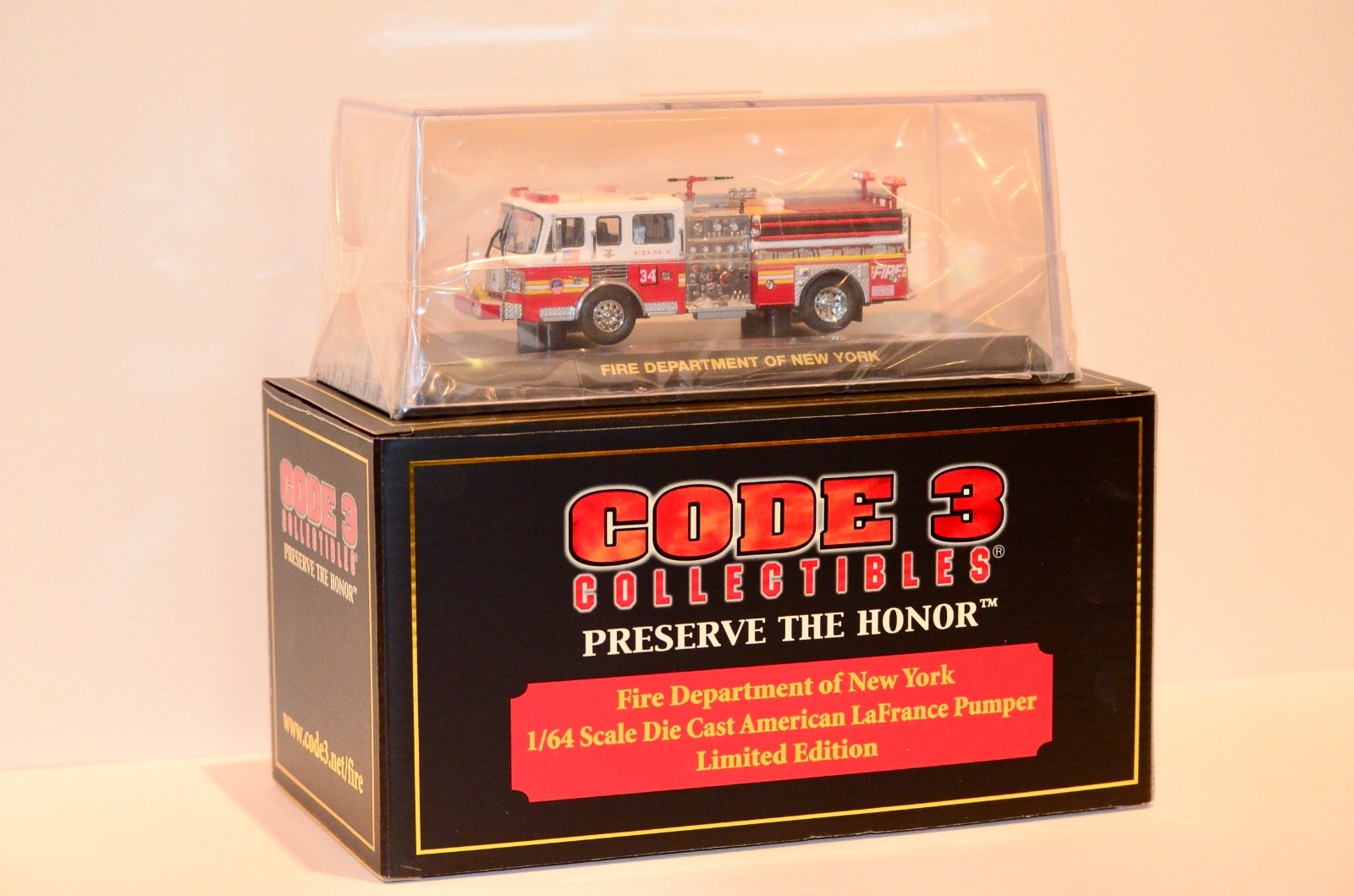 Code 3 FDNY Engine 34 ALF **Brand New*** | eBay