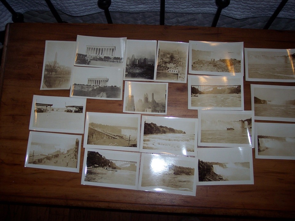 19 Vintage Pictures Niagara Falls,Empire State building under ...