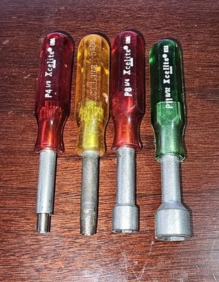 XceLite P4 P5 P8 P11 Mini Nut Driver LOT VINTAGE USA TOOLS | eBay