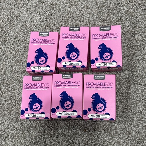 LOT OF 6- 30 Caps Each- Proviable-DC For Cats - 180 CAPS Total-EXP 07/ ...