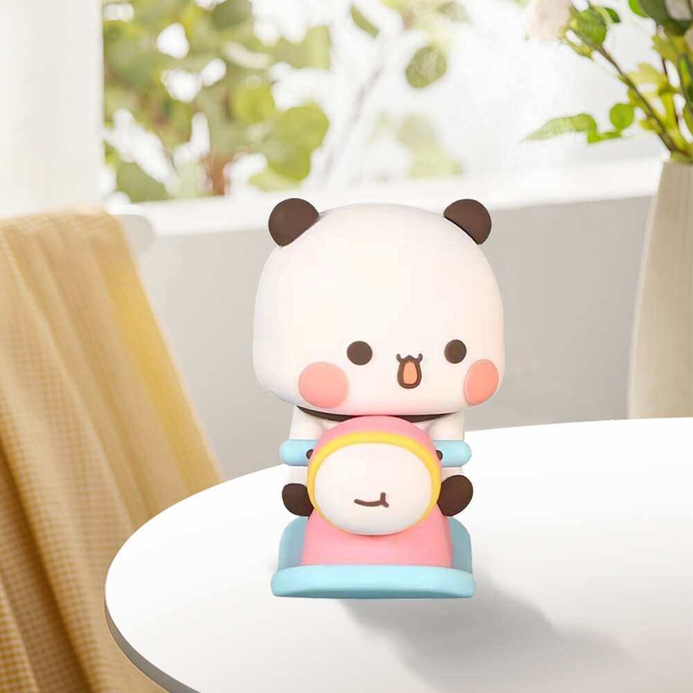 6.5cm Kawaii Dudu Panda Bear Figure Toys Birthday Christmas Gift (Pink ...