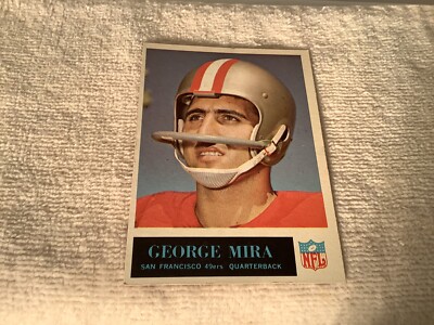 1965 Philadelphia # 179 George Mira Rookie 49ers Unrated Nice Pre-owned ...