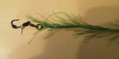 360 bait screw rig camouflage weed effect hair rig carp,course,hair ...