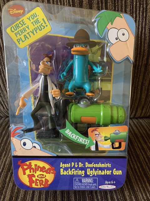 Disney Phineas and Ferb Agent P & Dr Doofenshmirtz Backfiring ...