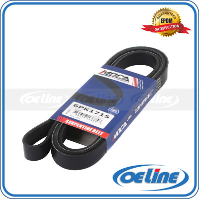 Fit Ford F-250 Mustang Taurus Mini Cooper Mercury EPDM Serpentine Belt ...