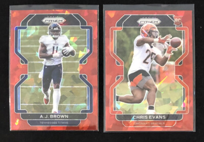2021 Panini Prizm Football Red Ice Prizm Cards Singles You Pick | eBay
