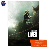 Thirteen Lives Movie Poster Print A5 A4 | Offer of the day