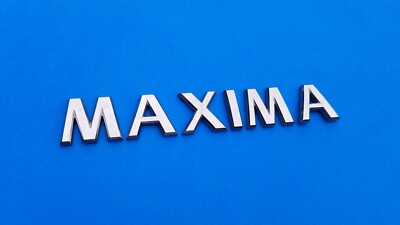 09 10 11 12 13 14 NISSAN MAXIMA REAR CHROME EMBLEM LOGO BADGE SIGN USED ...