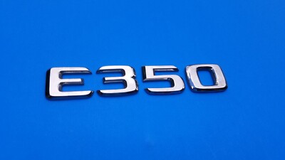 06 07 08 09 10 11 12 13 14 MERCEDES E350 REAR EMBLEM LOGO BADGE USED ...