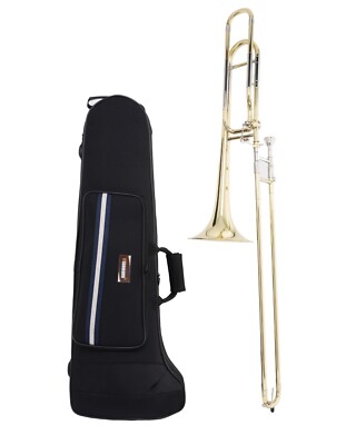 Wisemann DTB-280 Tenor Trombone, Large bore and bell, w/mouthpiece and ...