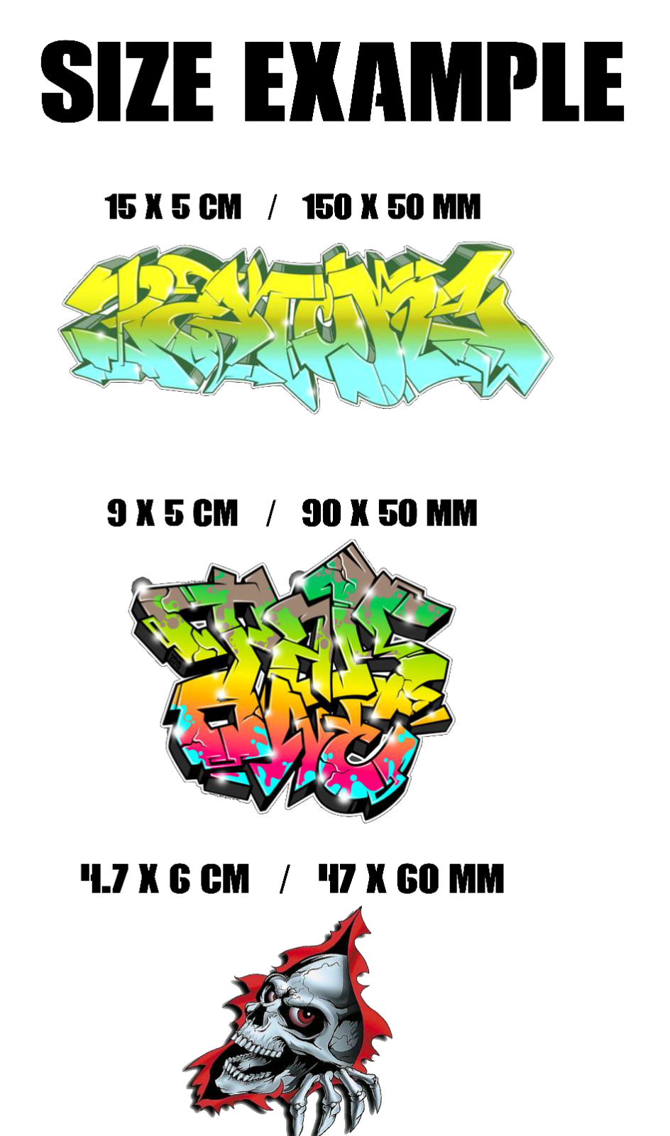 1:18 scale Pre-cut Garage wall Graffiti stickers model car. Set 3 | eBay