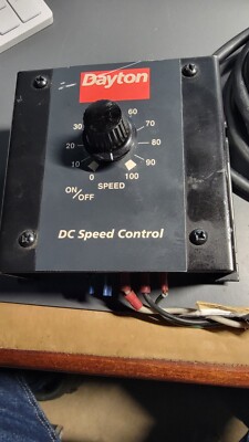 Speed Controls - Dayton Dc Speed Control