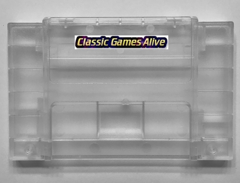 SNES Plastic Case Cart Shell Replacement Highest Quality - Super ...