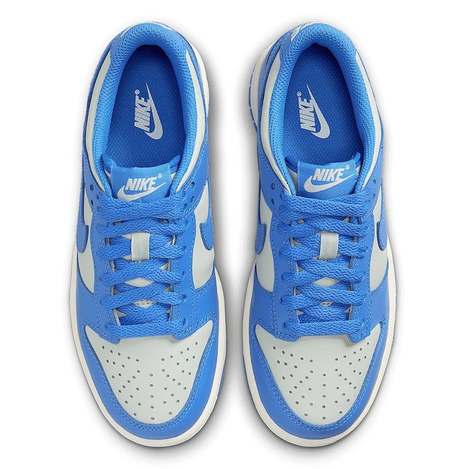 Big Kid's Nike Dunk Low Light Silver/LT Photo Blue (FB9109 004) | eBay