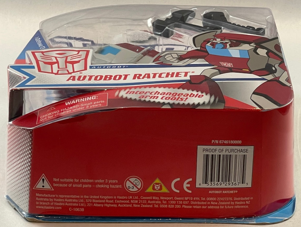 2008 Hasbro Transformers Animated Deluxe Autobot Ratchet Figure Not ...