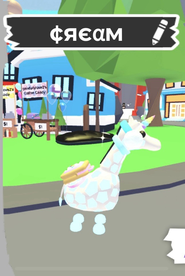 Roblox Adopt Me – Giraffe NFR (Neon Fly Ride) – FAST IN-GAME DELIVERY ...