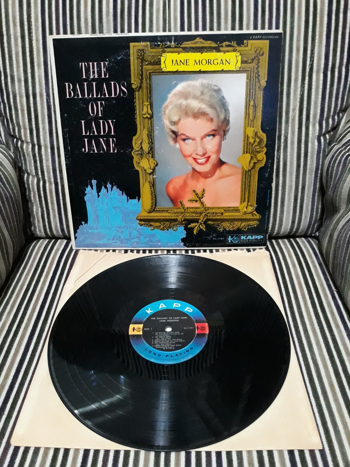 Jane Morgan-"The Ballads Of Lady Jane"- Kapp-KL 1191-1960 | eBay