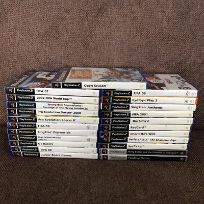 PS2 Game Bundle 23 X Video Games, Untested Job Lot | eBay