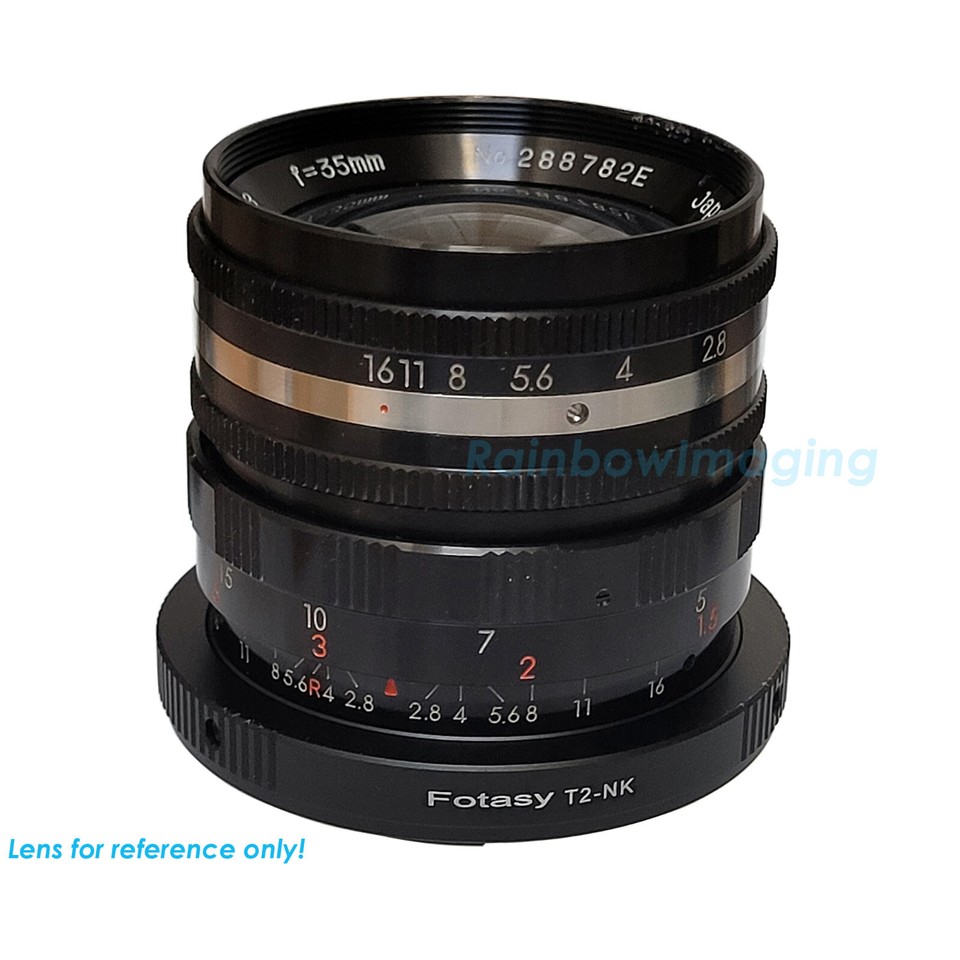 T2 T Ring Mount lens to Nikon D7000 D7500 D7200 D5100 D5300 D90 D5 D4 ...