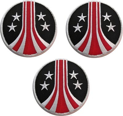 Alien Movie Stars and Bars USCM Embroidered Patch Set of 3 | eBay